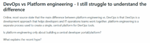 DevOps vs. Platform Engineering: Key Differences Explained