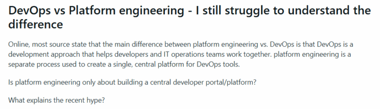 DevOps vs. Platform Engineering: Key Differences Explained